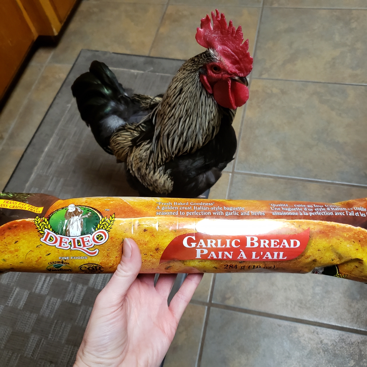 Garlic Bread from Deleo Fine Foods - Vegan Product Reviews & Ratings ...