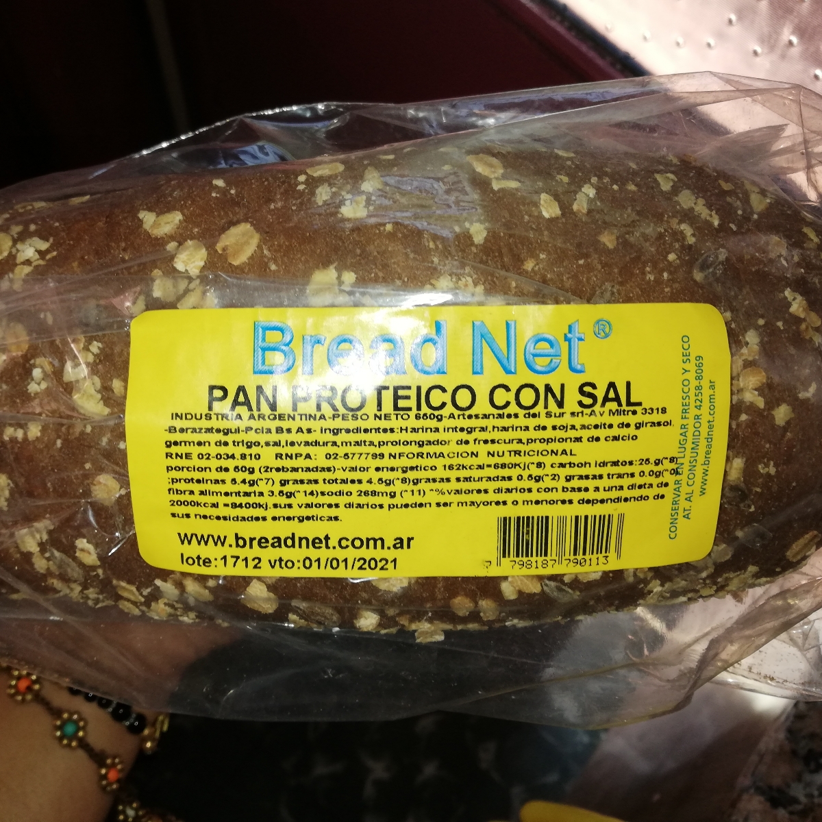 Pan Proteico Con Sal from Bread Net - Vegan Product Reviews & Ratings ...
