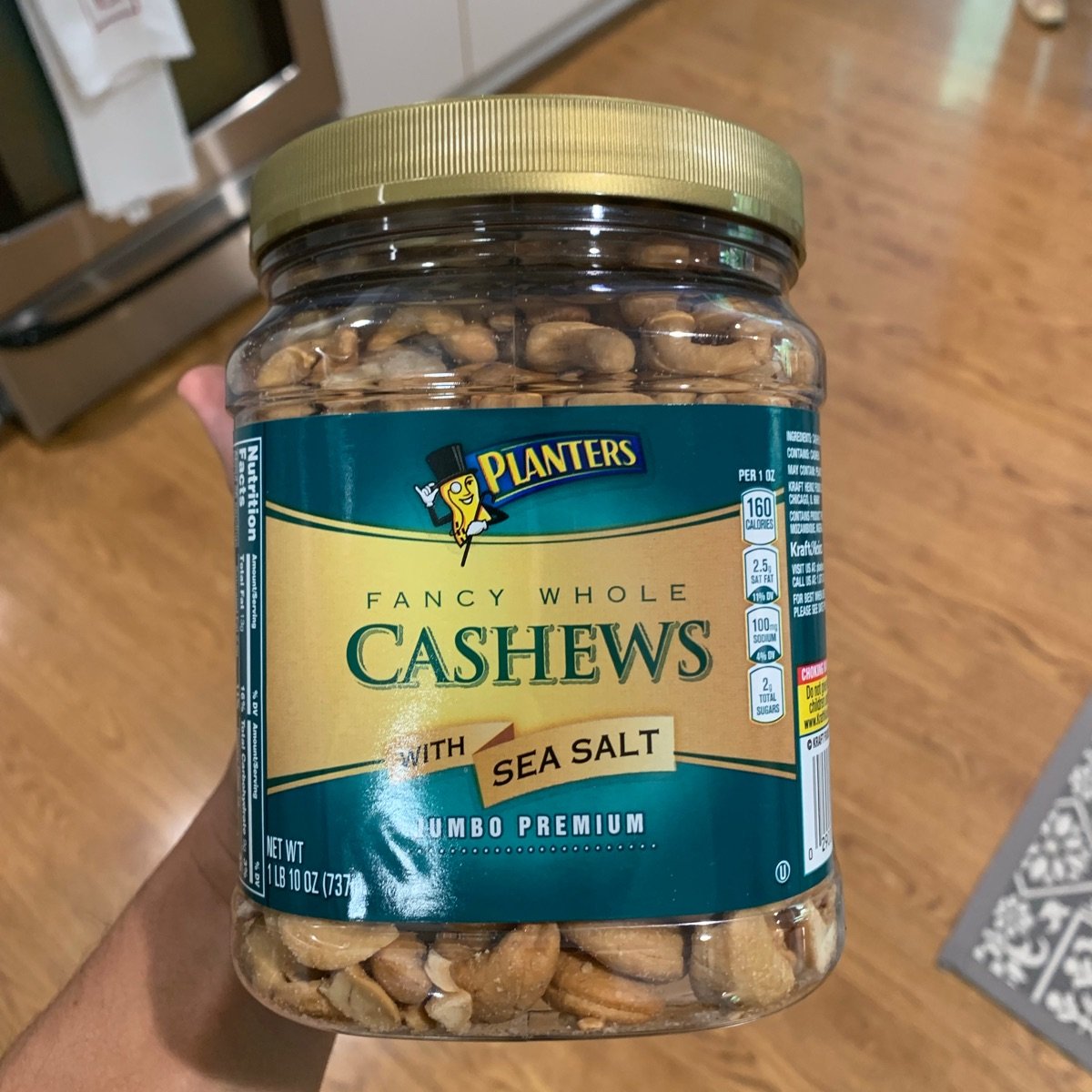 Fancy Whole Cashews with Salt from Planters - Vegan Product Reviews ...