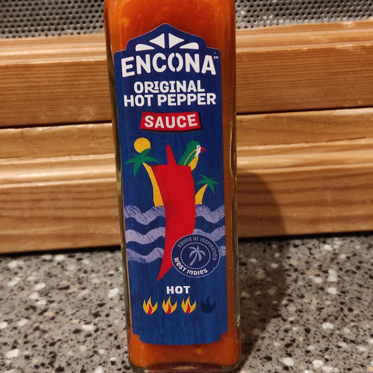 Original hot pepper sauce from Encona - Vegan Product Reviews & Ratings ...