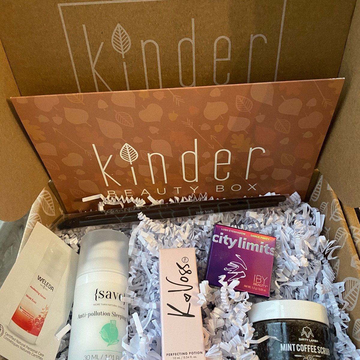 Monthly Beauty Box at Kinder Beauty Box - Review by @veganfoodcrazy ...
