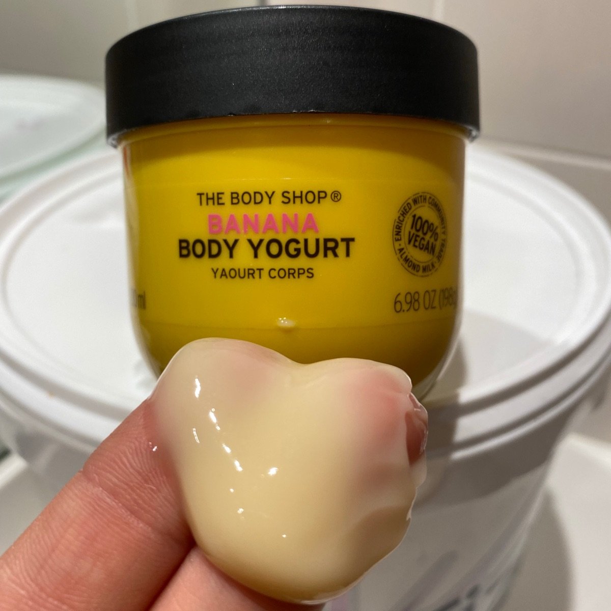 Banana Body Yogurt from The Body Shop - Vegan Product Reviews & Ratings ...