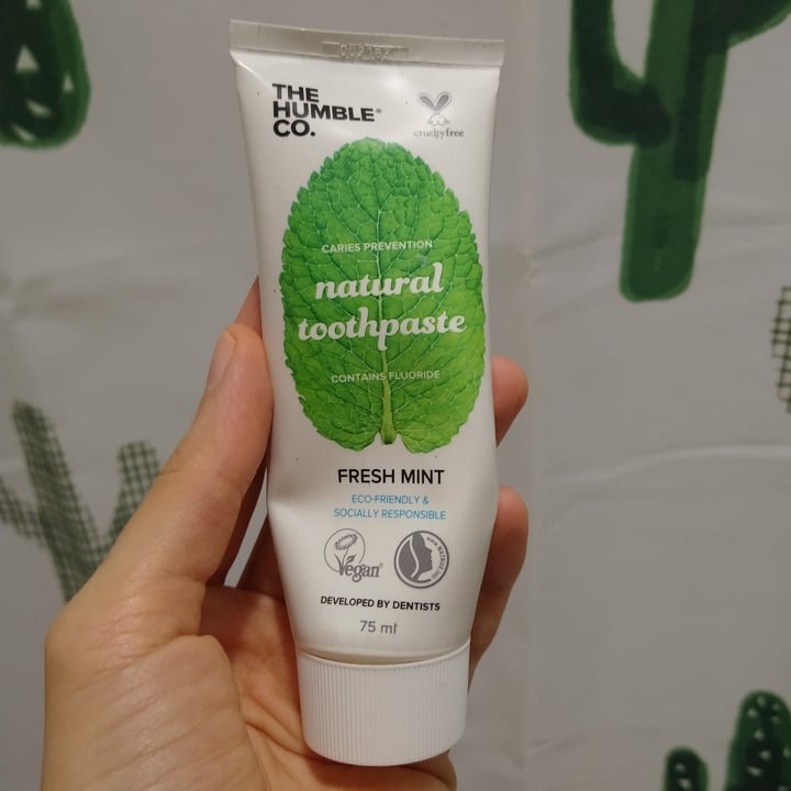 The Humble Co. Natural Toothpaste - Fresh Mint Review | abillion