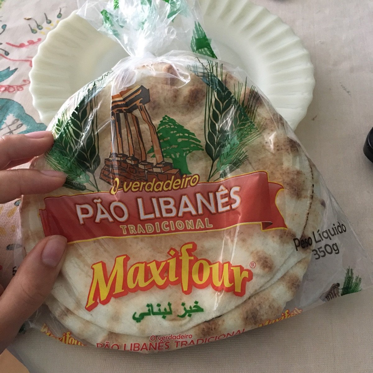 Pão Libanês tradicional from Maxifour - Vegan Product Reviews & Ratings ...