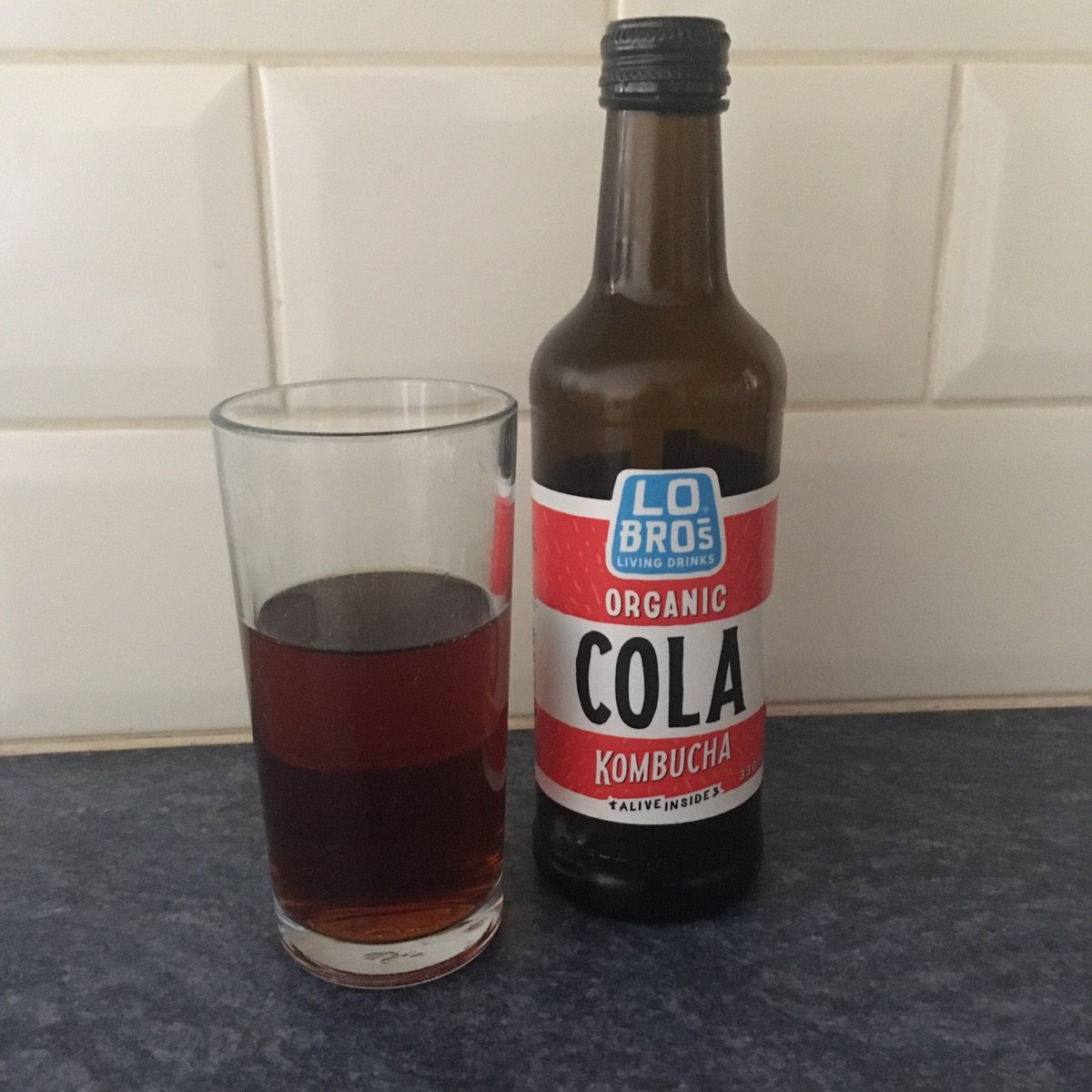 Cola Kombucha Bottle from Lo Bros - Vegan Product Reviews & Ratings ...