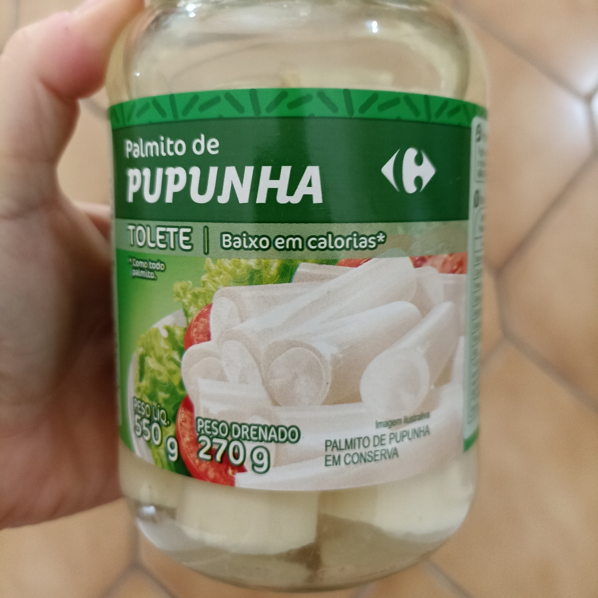 Palmito Pupunha from Carrefour - Vegan Product Reviews & Ratings | abillion