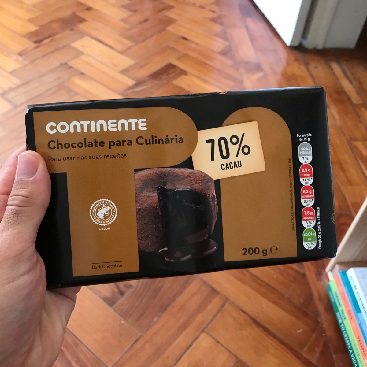 Chocolate de culinária 70% from Continente - Vegan Product Reviews ...