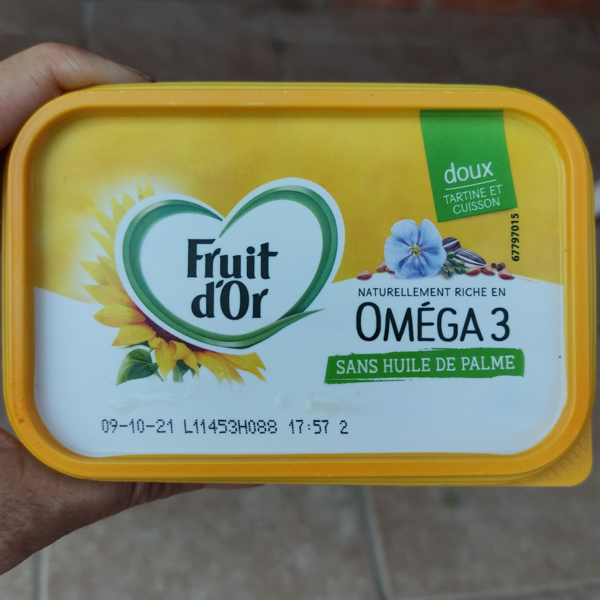 Margarine Omega 3 from Fruit d'Or - Vegan Product Reviews & Ratings ...