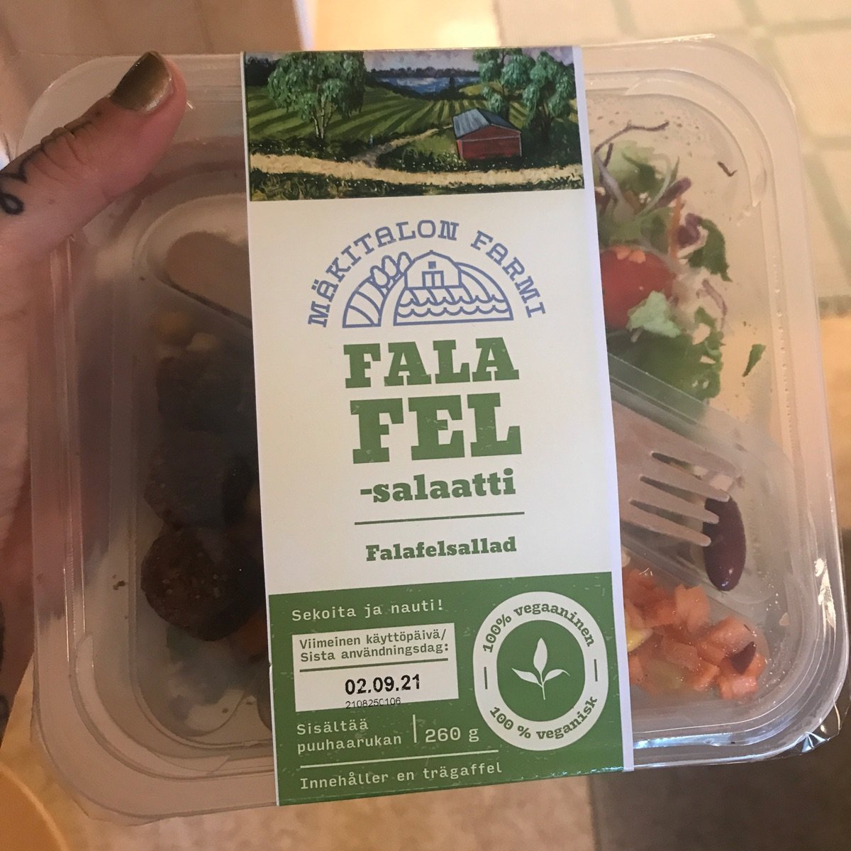 Mäkitalon farmi Falafel-salaatti Reviews | abillion