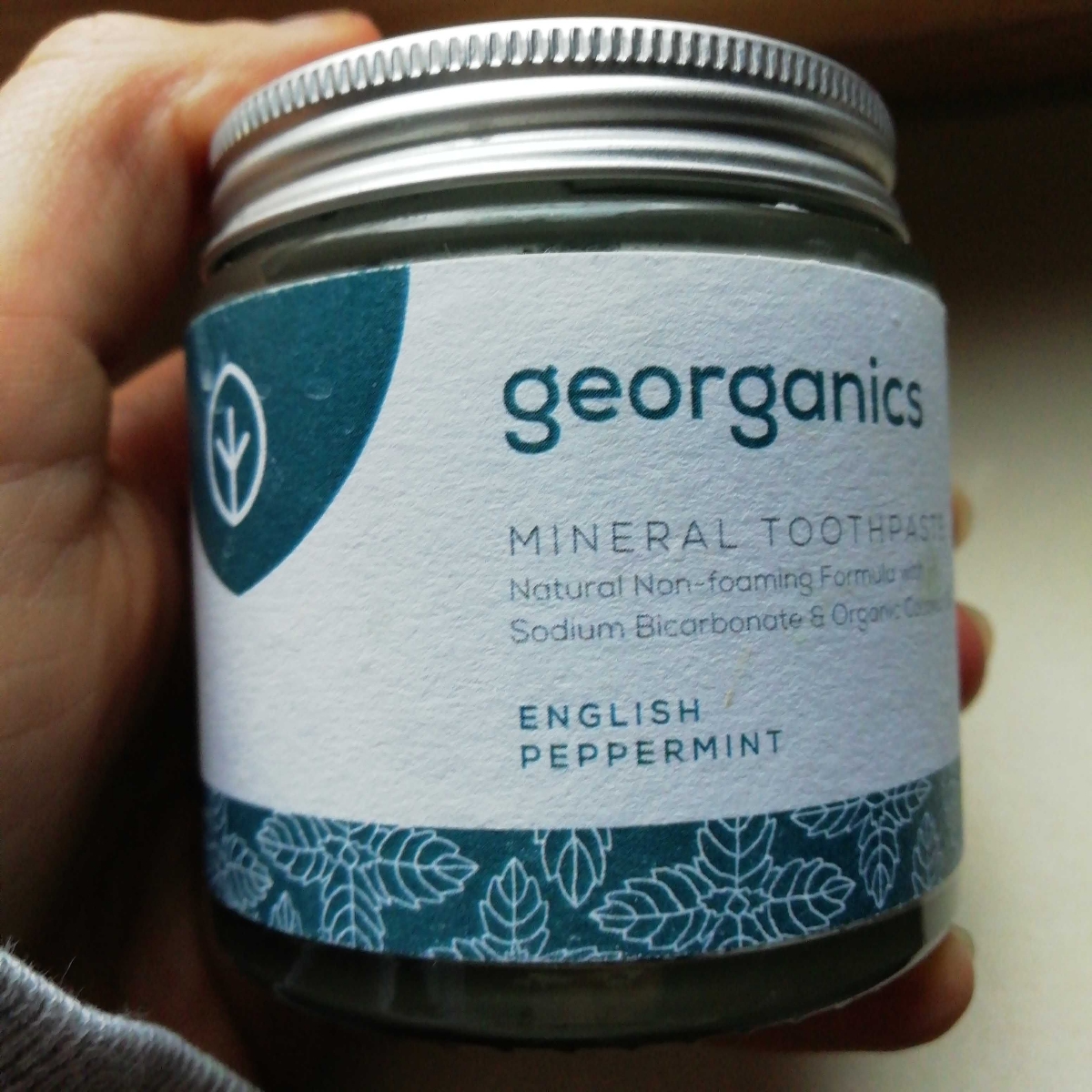 English Peppermint Natural Toothpaste from Georganics - Vegan Product ...