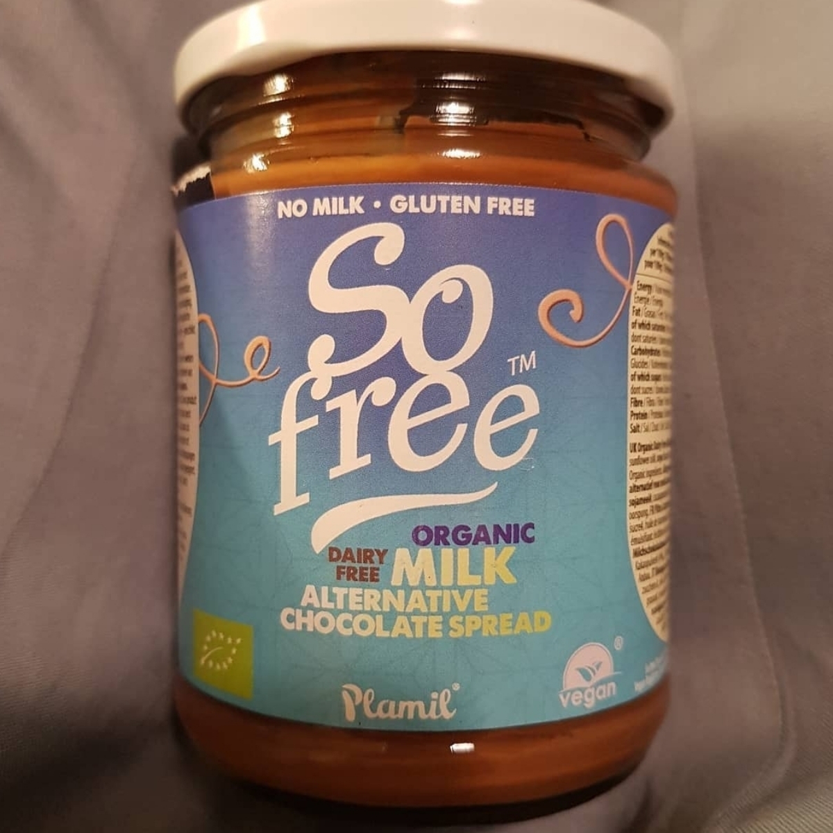 Organic milk alternative chocolate spread from So Free - Vegan Product ...