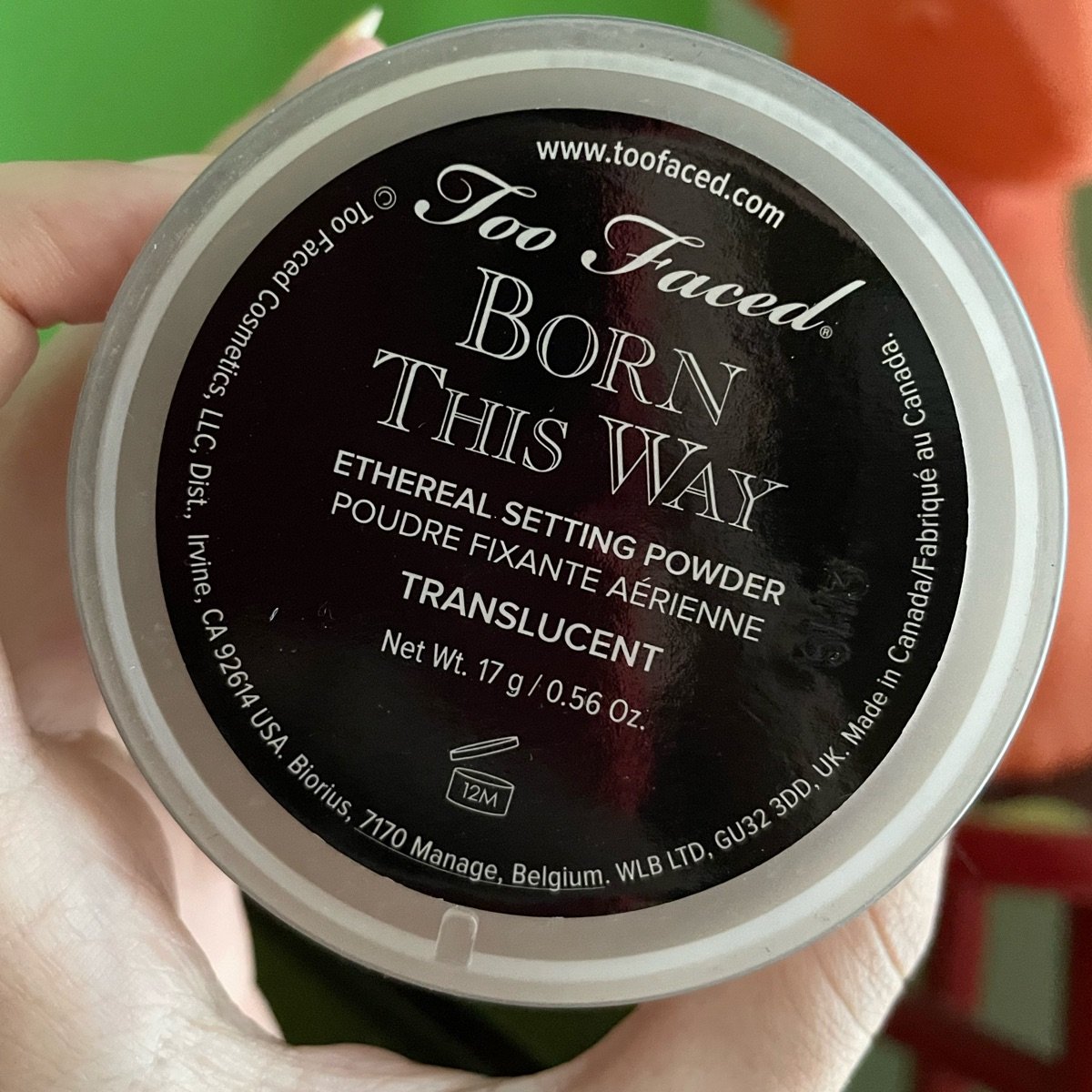 Born This Way Setting Powder from Too Faced - Vegan Product Reviews ...