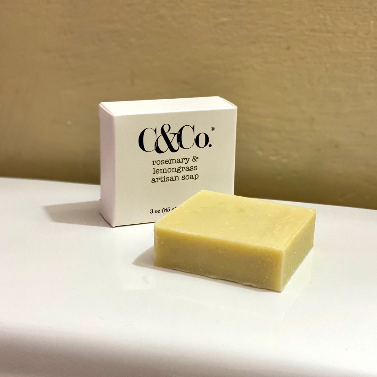 Rosemary & Lemongrass Artisan Soap from C&Co. - Vegan Product Reviews ...