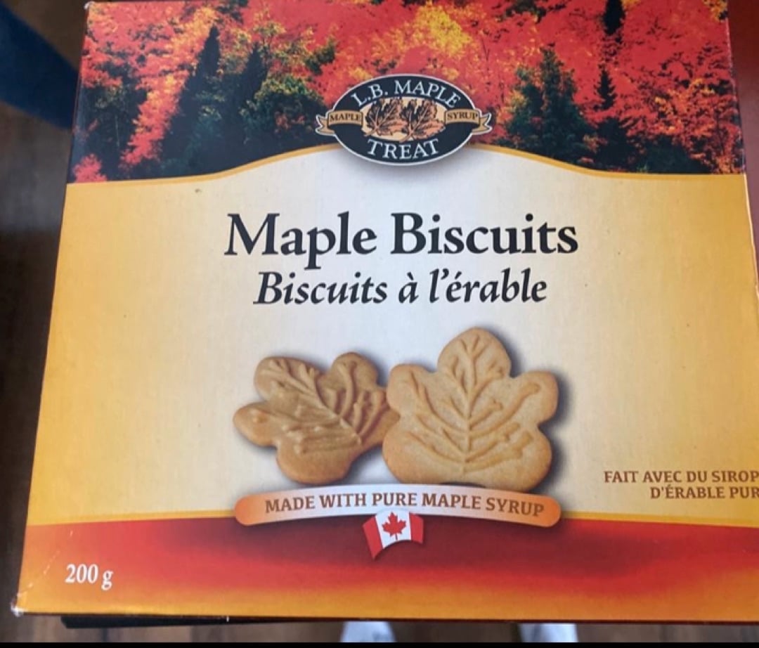 Maple biscuits from L.B. MAPLE TREAT - Vegan Product Reviews & Ratings ...