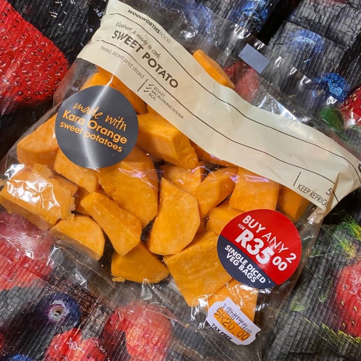 Kara Orange Sweet Potato from Woolworths Food - Vegan Product Reviews ...