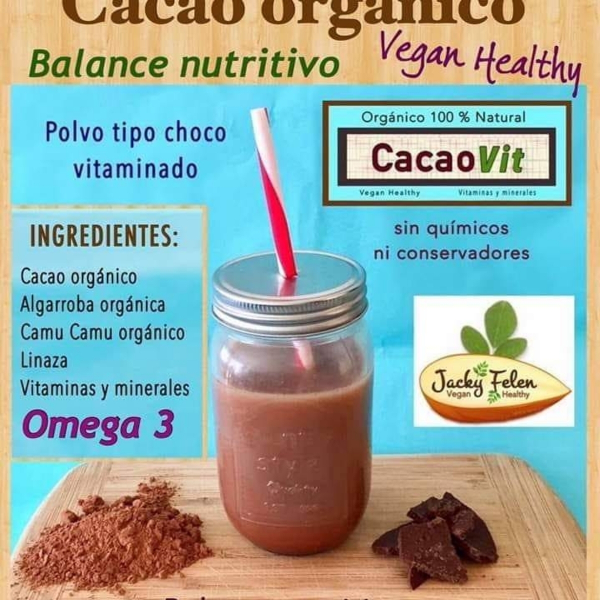 Cacaovit from Jacky Felen - Vegan Product Reviews & Ratings | abillion