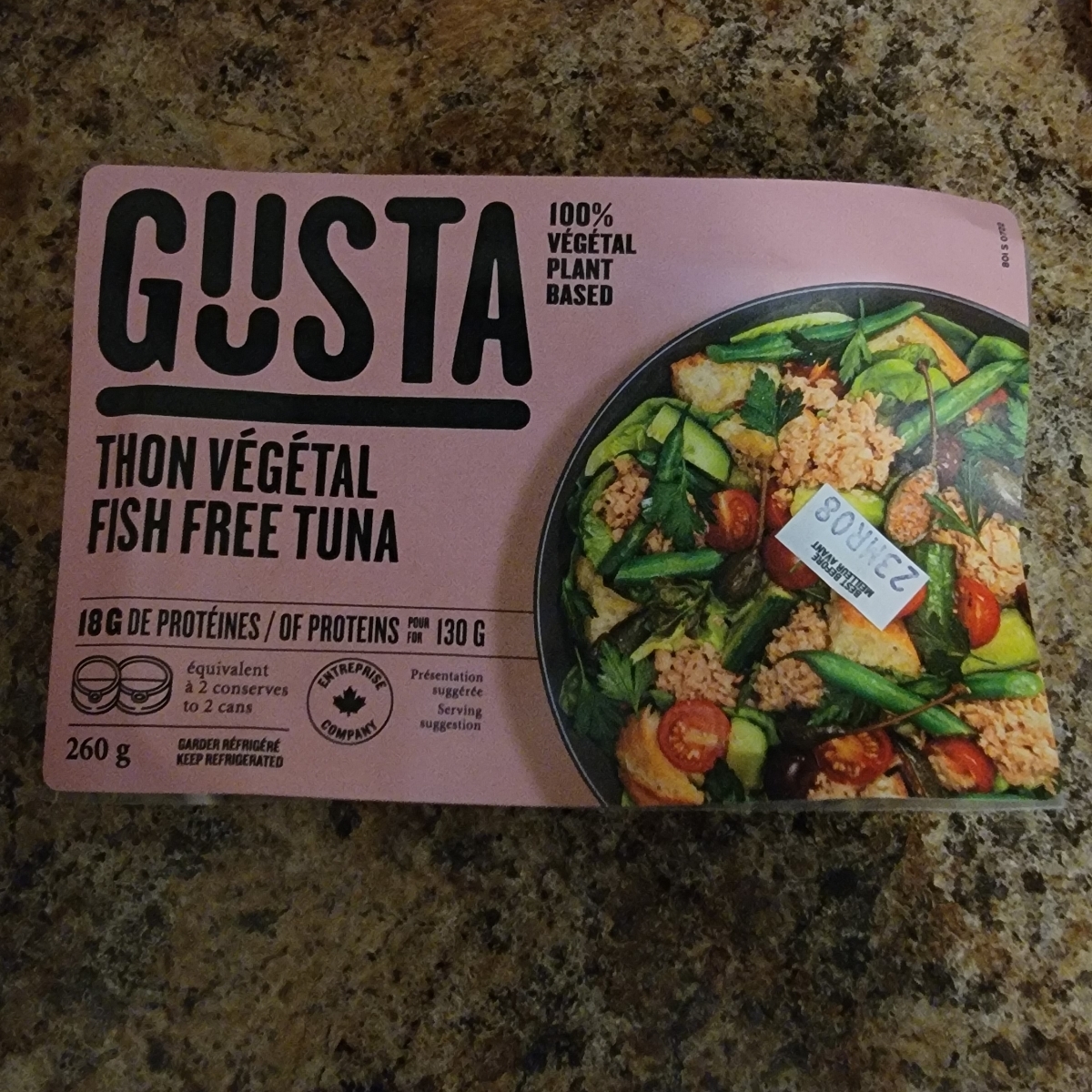 Plant Based Tuna from gusta - Vegan Product Reviews & Ratings | abillion