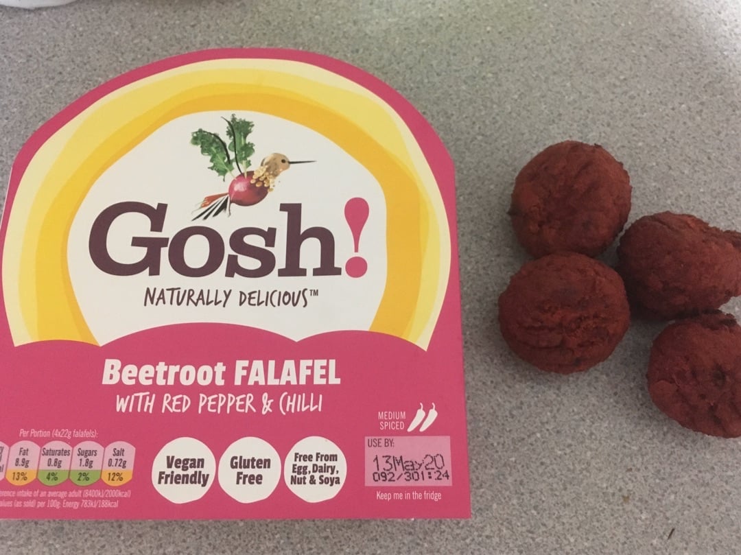 Beetroot Falafel at Gosh! - Review by @jontr | abillion