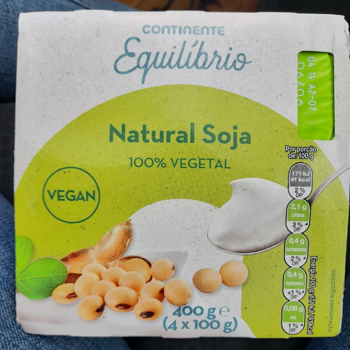 iogurte from Continente Equilíbrio - Vegan Product Reviews & Ratings ...