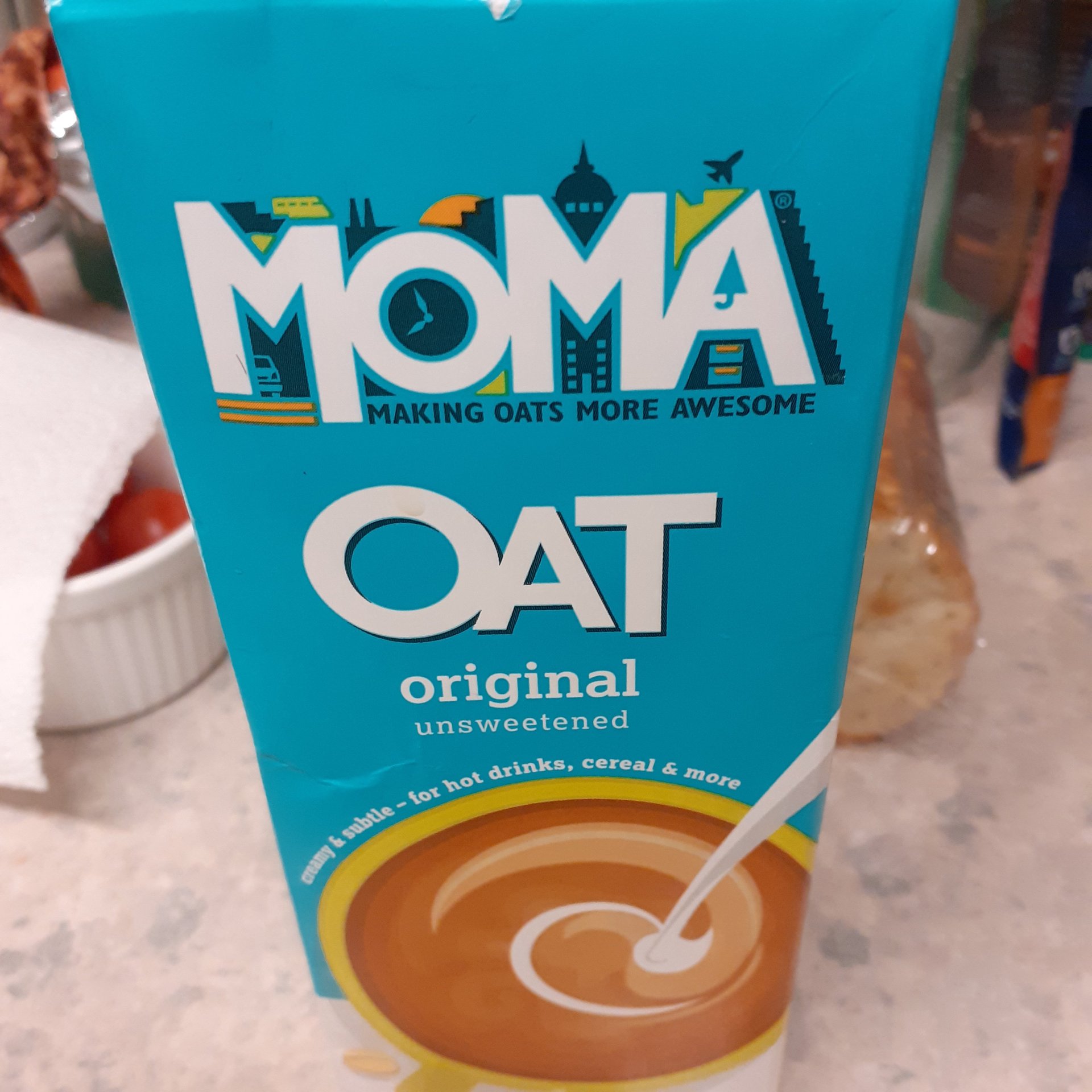 Moma oat milk from Momo - Vegan Product Reviews & Ratings | abillion