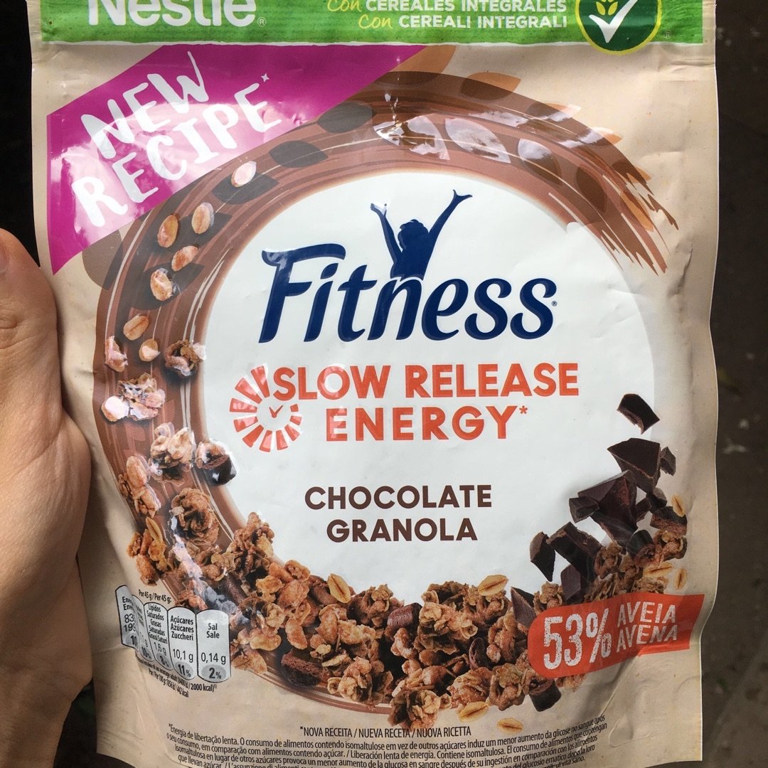 Slow release energy Chocolate Granola from Fitness - Vegan Product ...