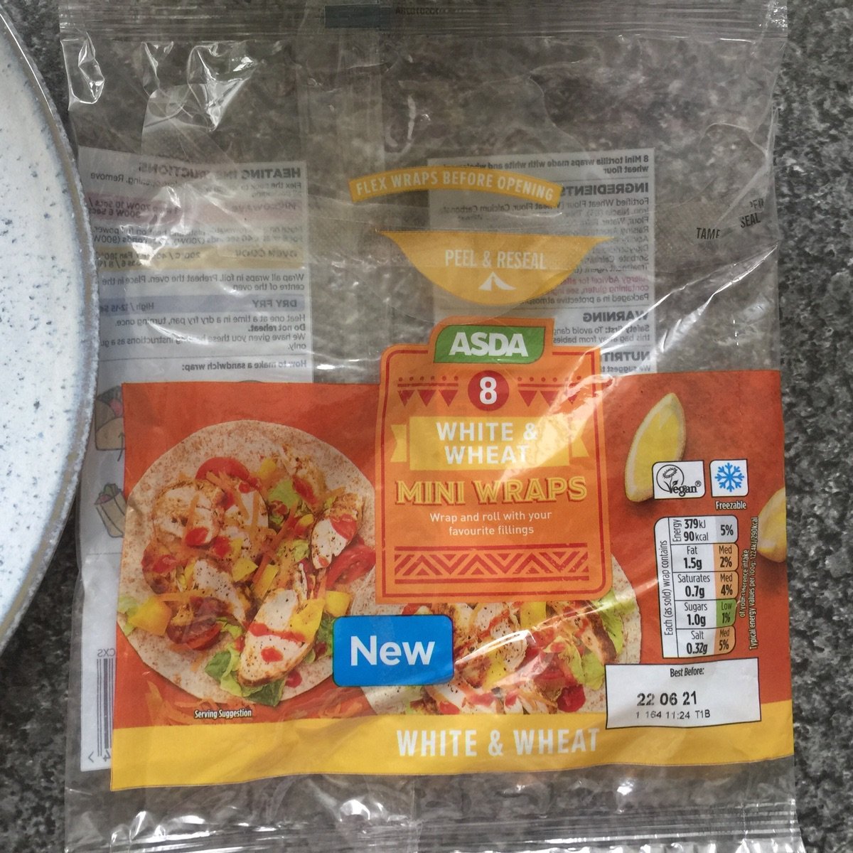White and Wheat Mini Wraps from ASDA - Vegan Product Reviews & Ratings ...