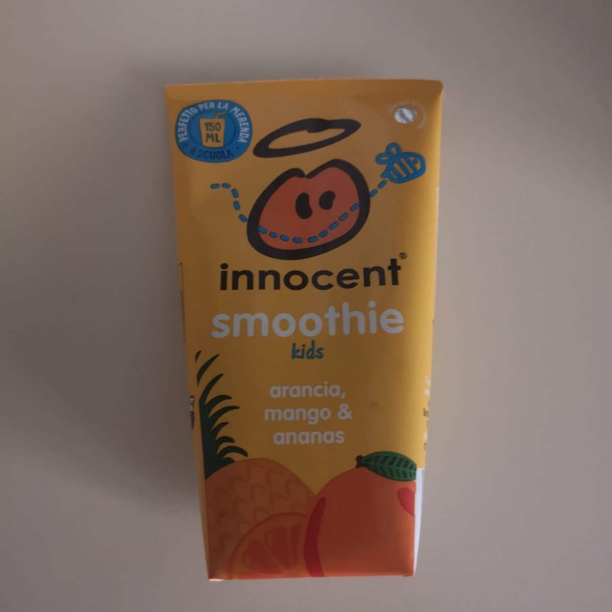 smoothie kids arancia mango e ananas from Innocent - Vegan Product ...