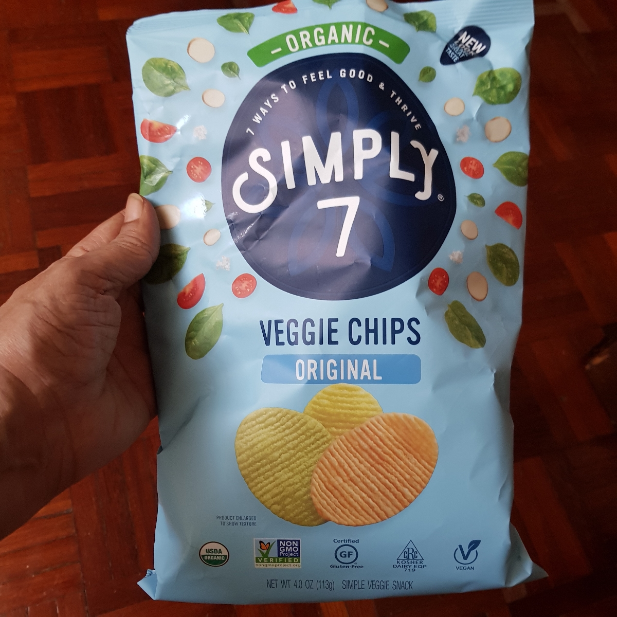 Veggie crisps from Simply 7 Snacks - Vegan Product Reviews & Ratings ...