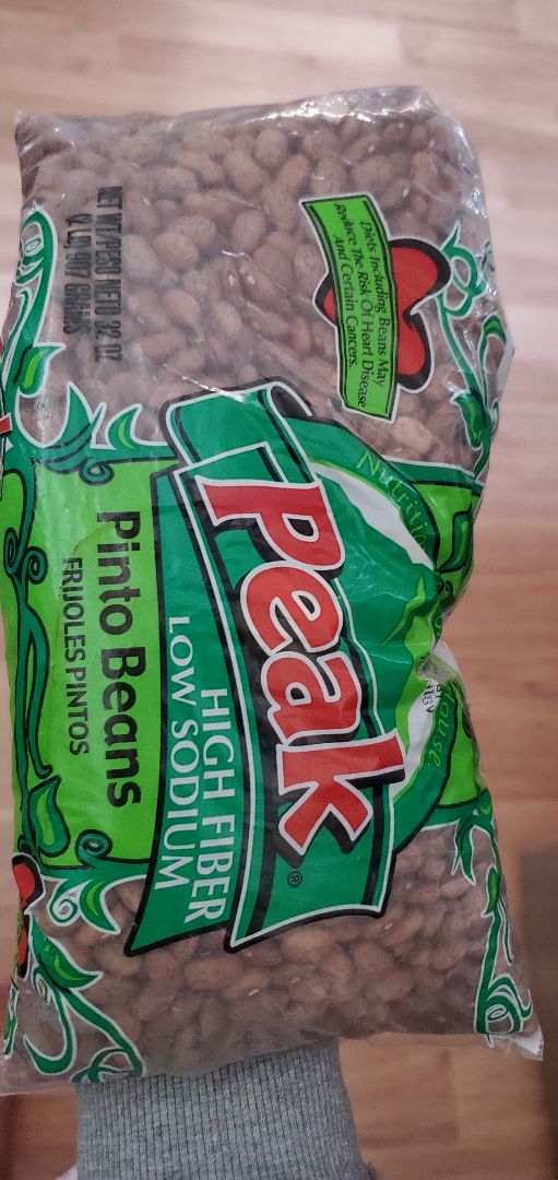 Pinto Beans from Peak - Vegan Product Reviews & Ratings | abillion