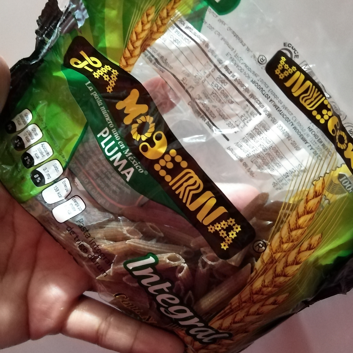 Sopa Integral tipo Pluma from La moderna - Vegan Product Reviews ...