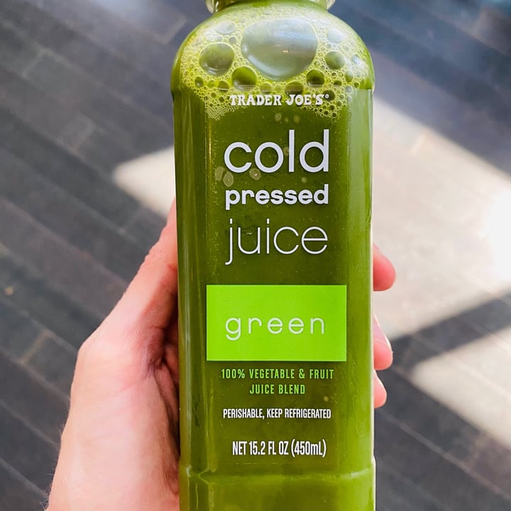 Trader Joe's Cold pressed green juice Review | abillion
