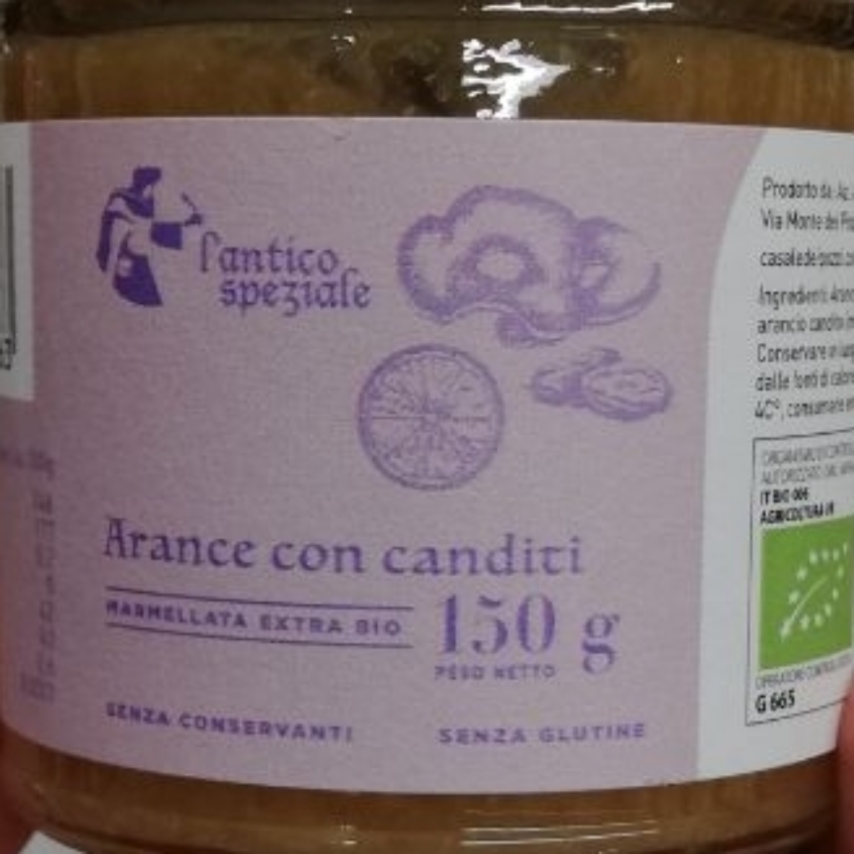 Marmellata di Arancie con Canditi from L'Antico Speziale - Vegan ...