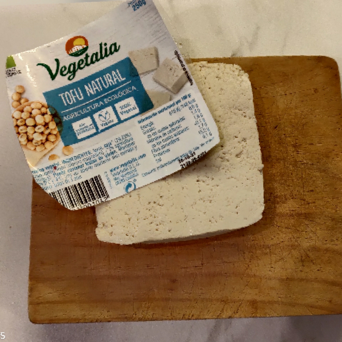 Tofu natural Agricultura Ecológica from Vegetalia - Vegan Product ...