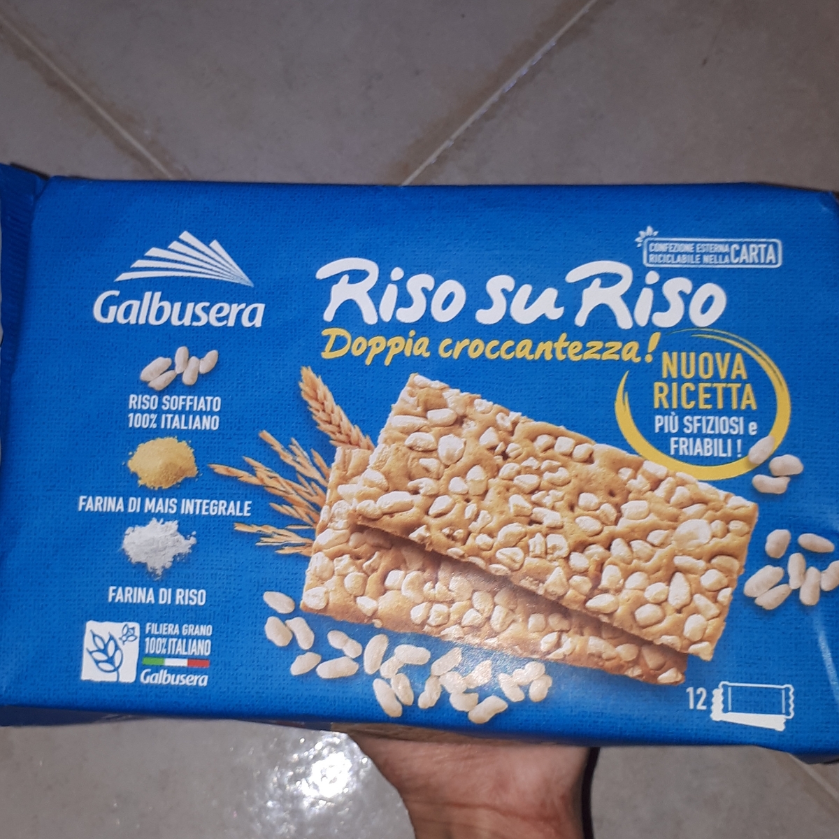 Crackers Riso Su Riso from Galbusera - Vegan Product Reviews & Ratings ...