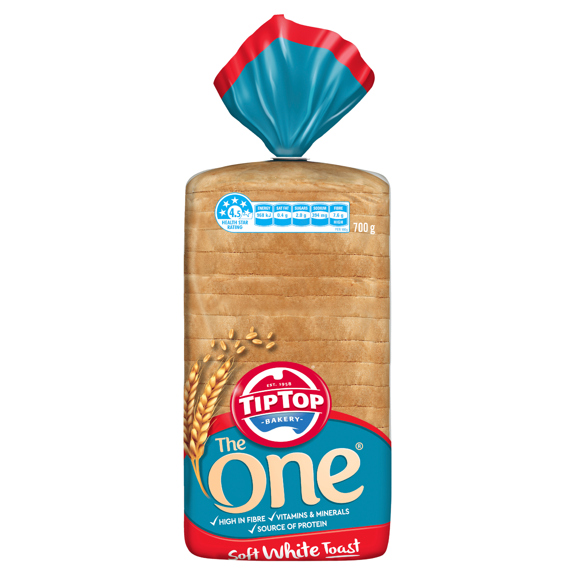 Tip Top The One® Soft White Toast 700g from Tip Top Bakery - Vegan ...