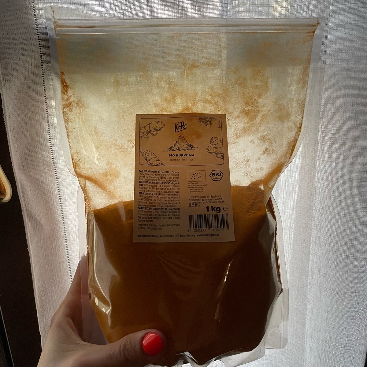 Curcuma from Koro - Vegan Product Reviews & Ratings | abillion