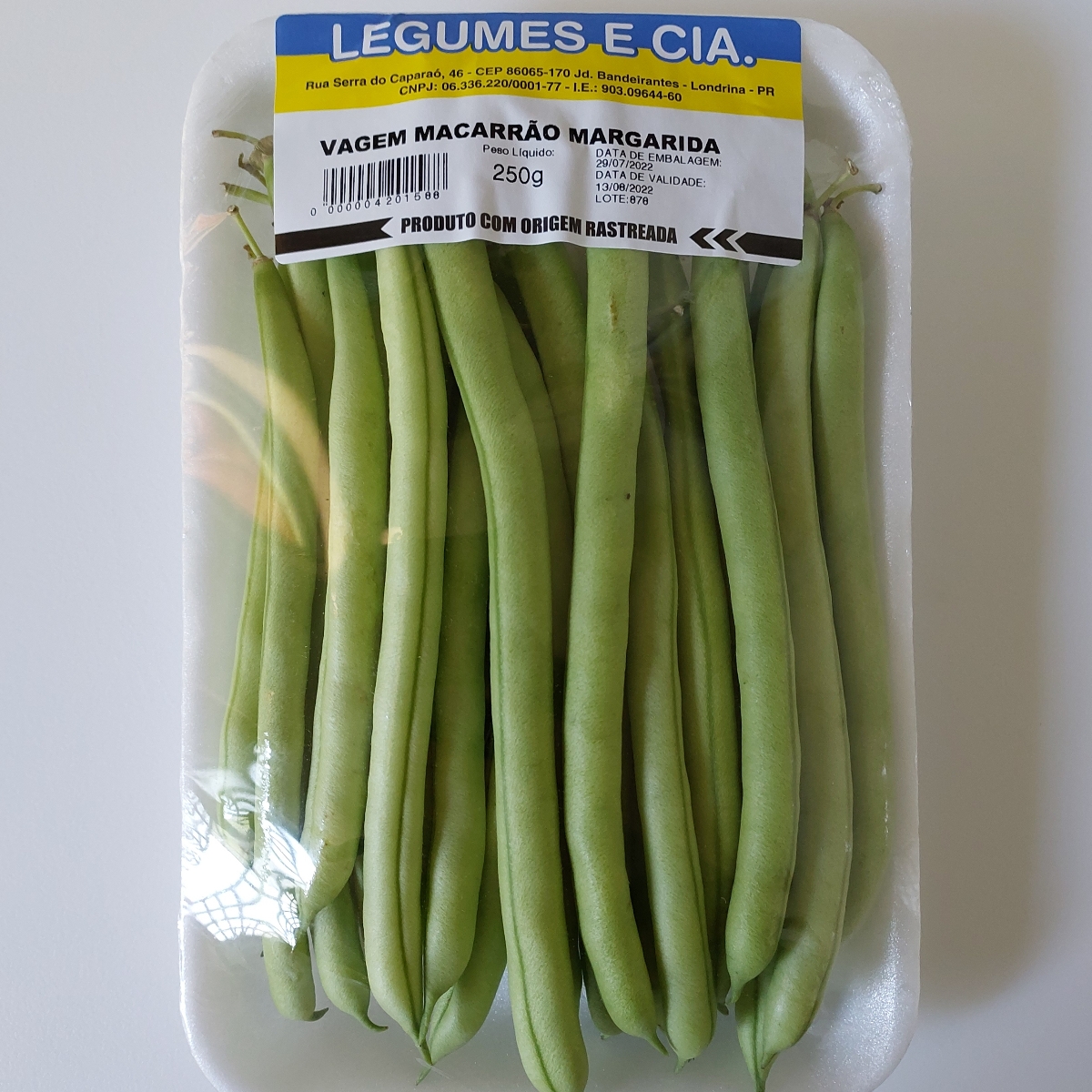 Vagem Macarrão Margarida from Legumes e Cia - Vegan Product Reviews ...