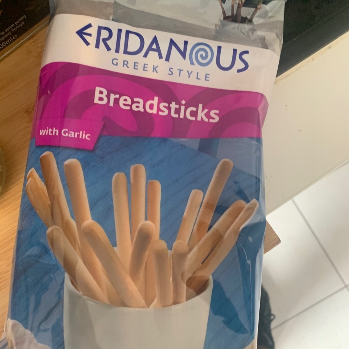 Breadsticks wirh Garlic from Eridanous - Vegan Product Reviews ...