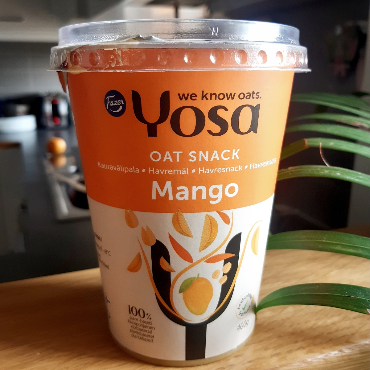 Oat snack Mango from Yosa - Vegan Product Reviews & Ratings | abillion