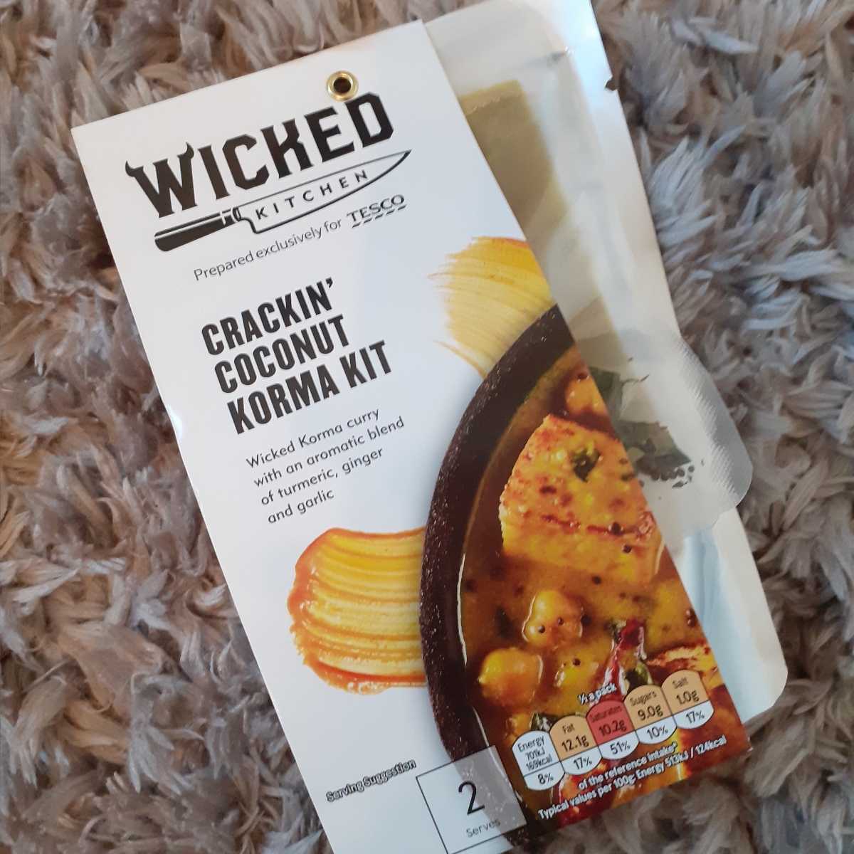Crackin coconut korma from Wicked - Vegan Product Reviews & Ratings ...