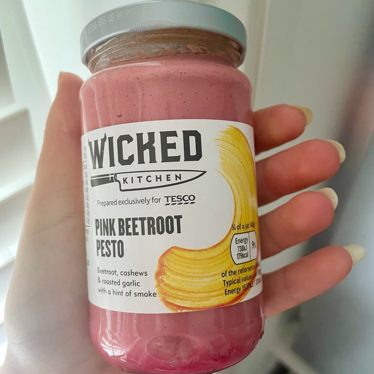 Pink beetroot Pesto from Wicked - Vegan Product Reviews & Ratings ...
