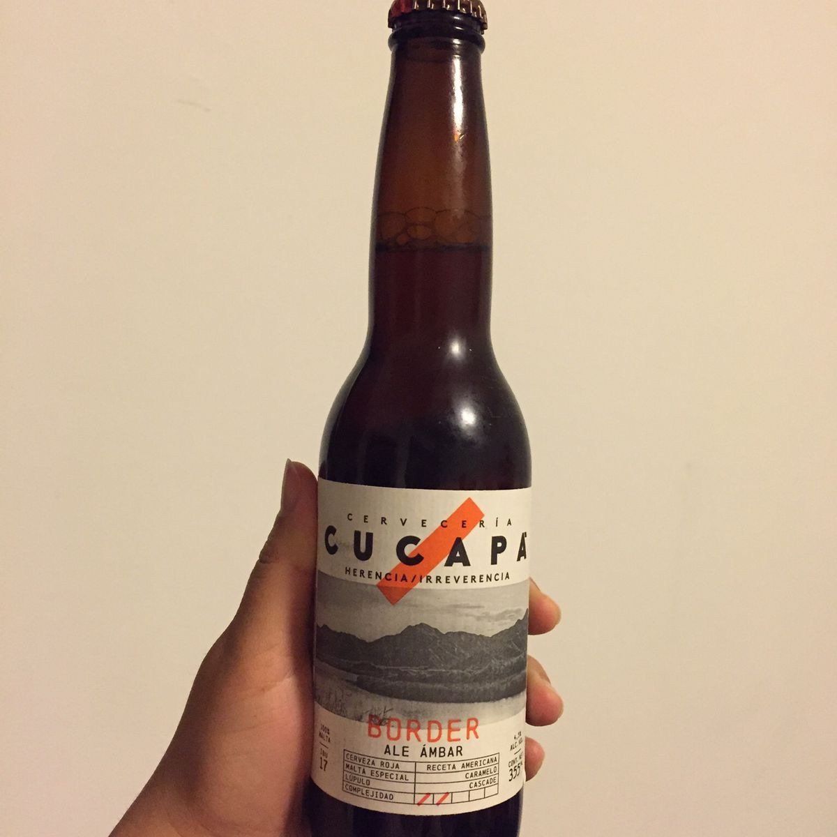Border Ale Ambar from Cucapa - Vegan Product Reviews & Ratings | abillion