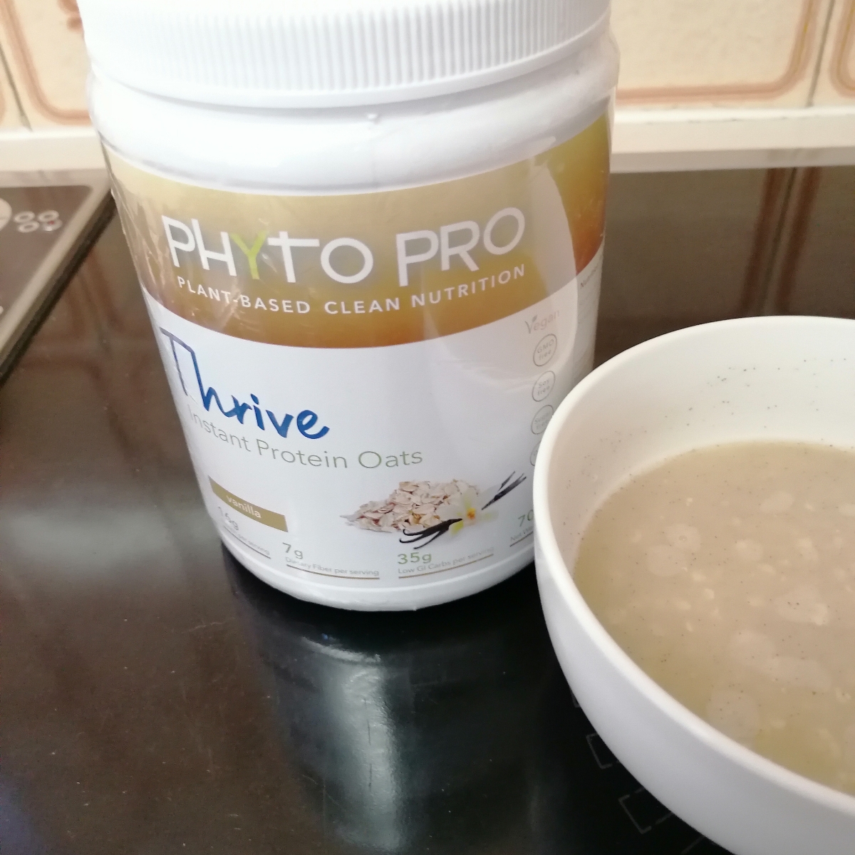 Instant Protein Oats Vanilla from Phyto Pro - Vegan Product Reviews ...