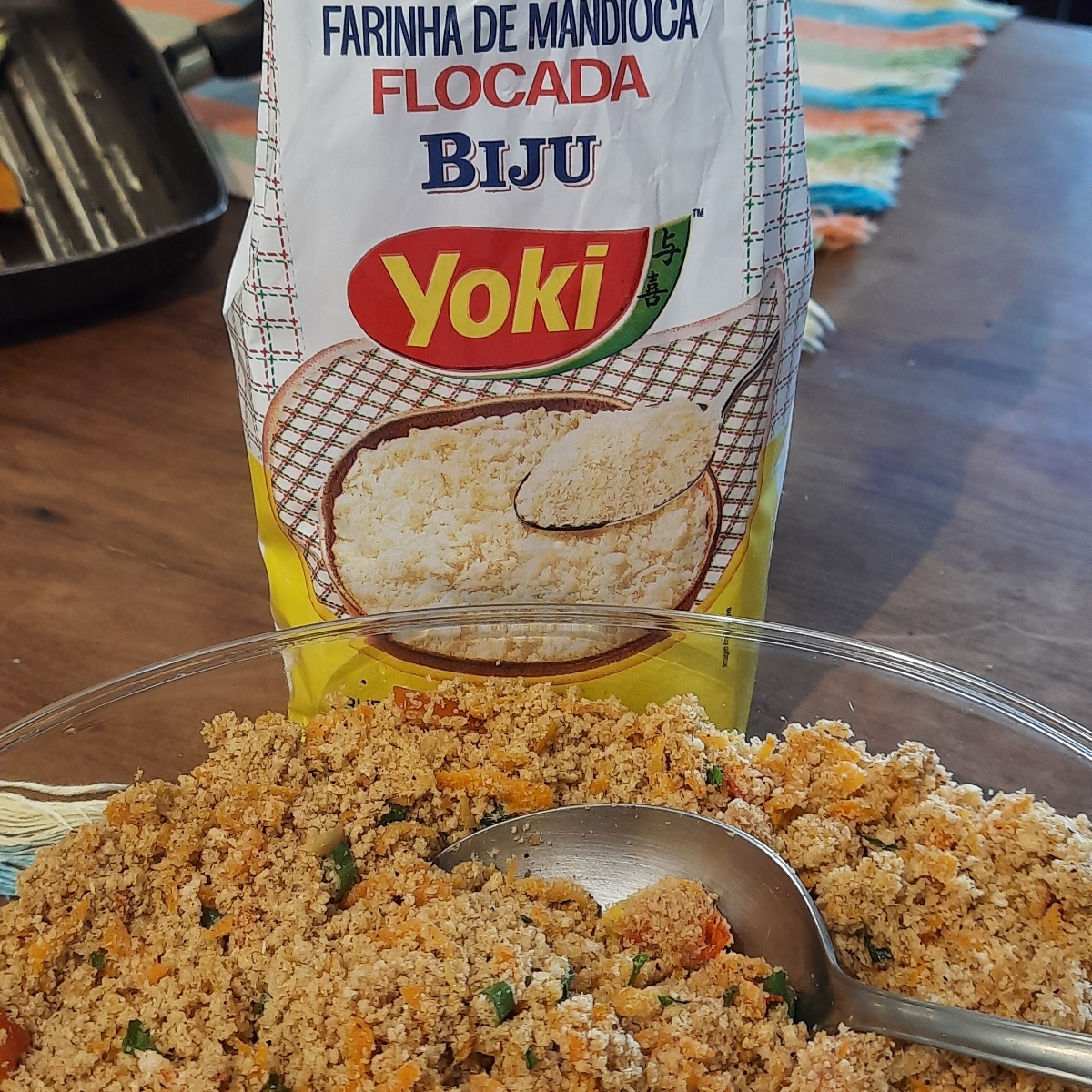 Farinha de Mandioca Flocada Biju from Yoki - Vegan Product Reviews ...