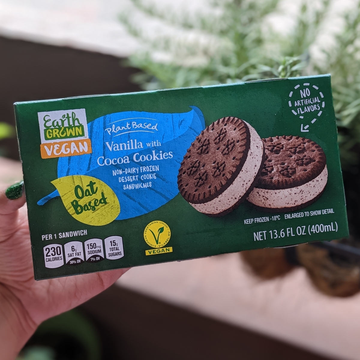 Vanilla with Cocoa Cookies from Earth Grown - Vegan Product Reviews ...