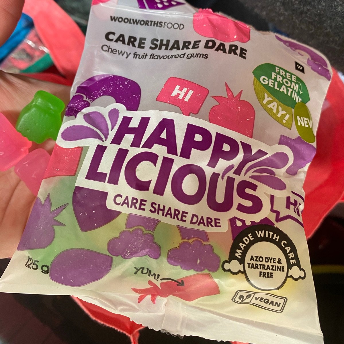 Happy Licious Care Share Dare from Woolworths Food - Vegan Product ...