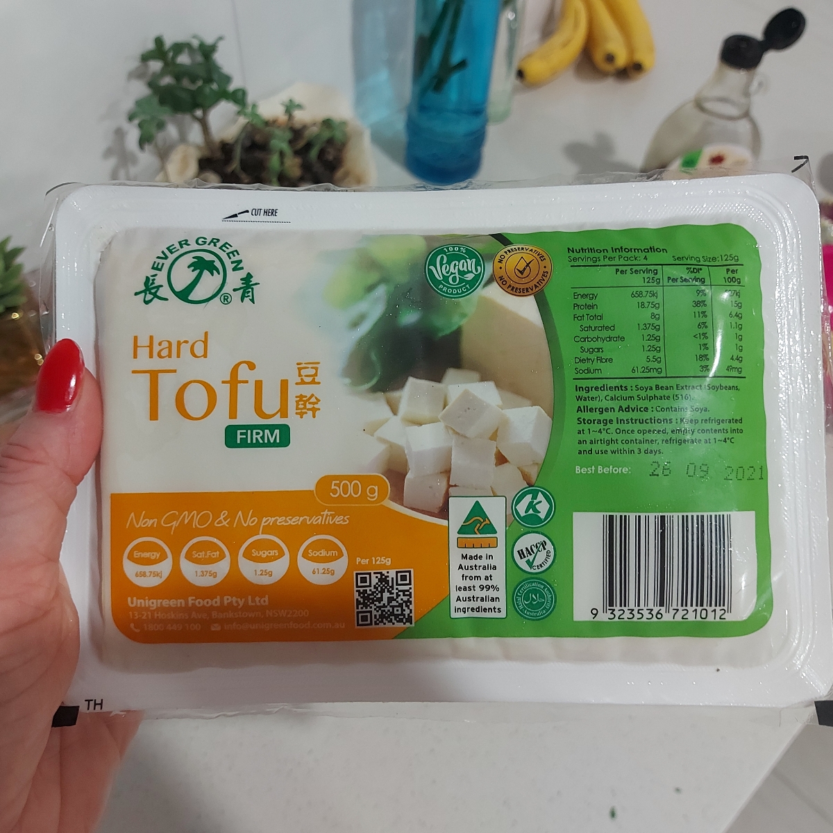Hard firm tofu from Evergreen 常綠 - Vegan Product Reviews & Ratings ...