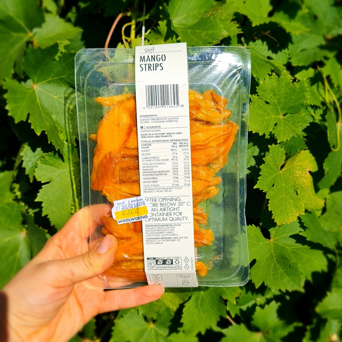Mango Strips from Woolworths - Vegan Product Reviews & Ratings | abillion