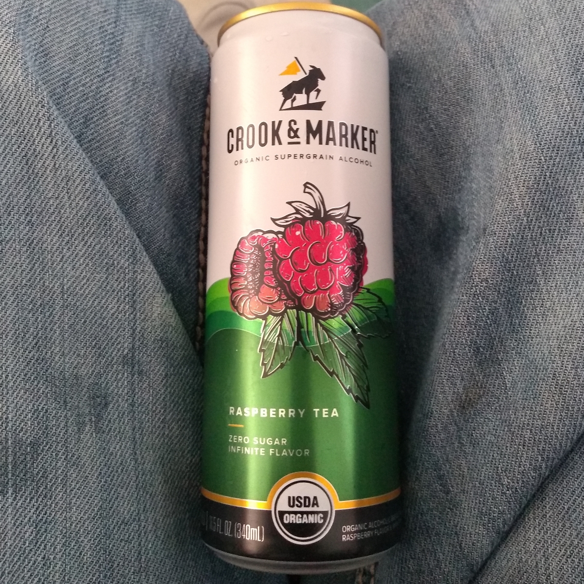 Crook & Marker Organic Supergrain Alcohol Spiked Tea 'Raspberry Tea ...