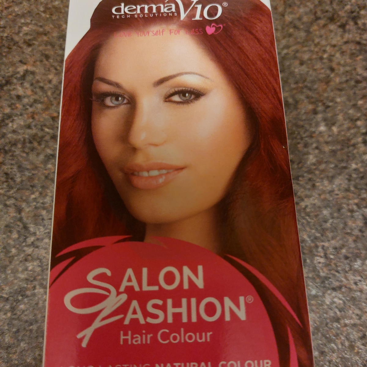 Salon fashion Intense ruby hair colour from Derma V10 - Vegan Product ...